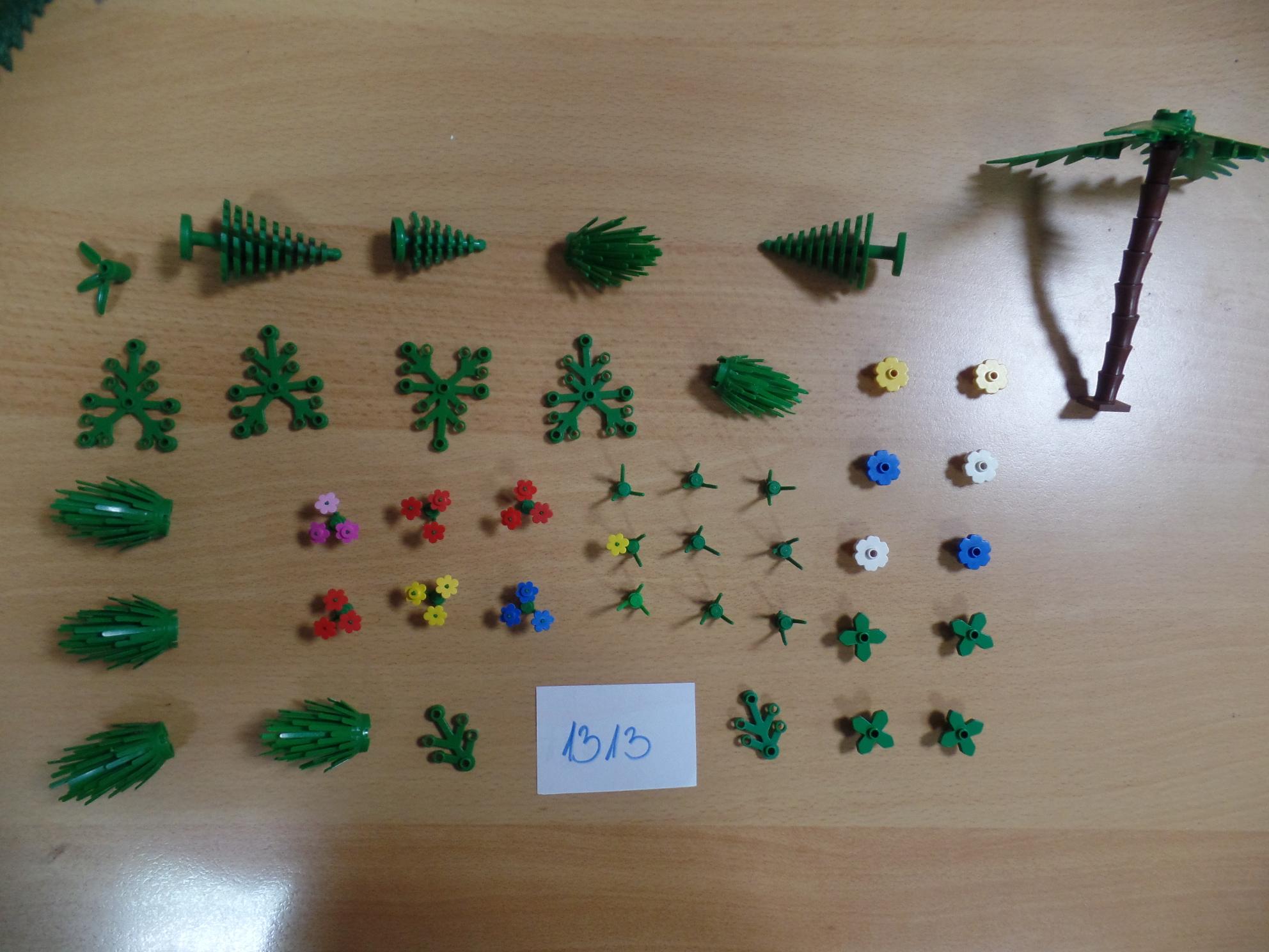 LEGO Fa / bokor / növények - Kockafalu