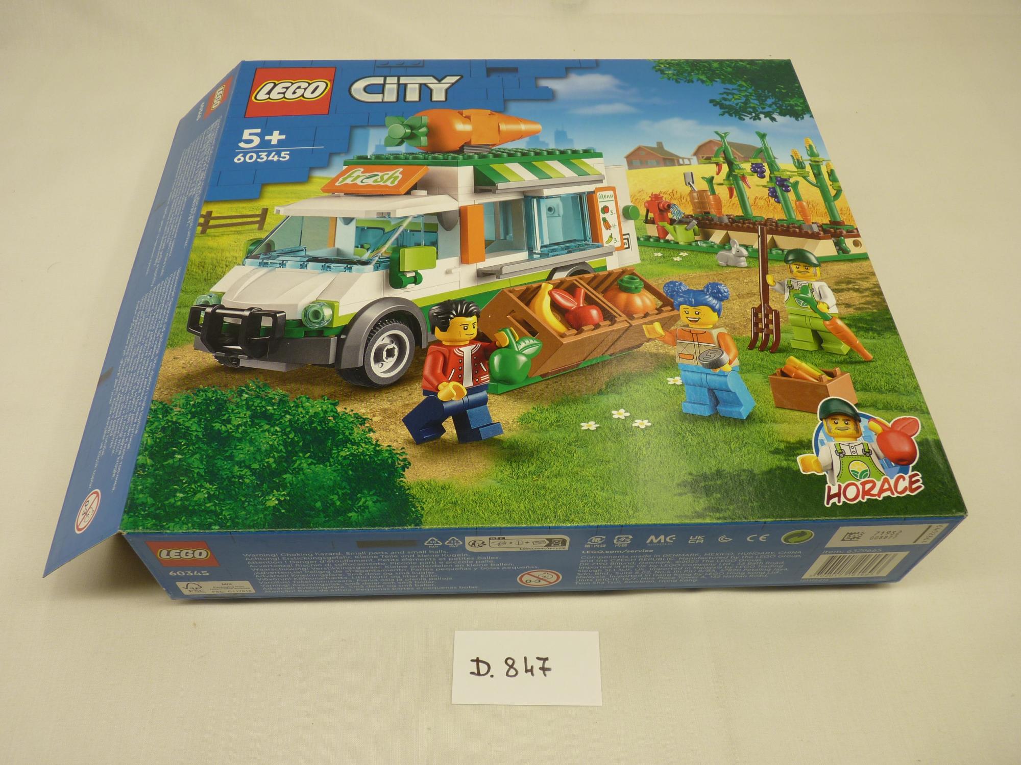Lego City 60345 - CSAK ÜRES DOBOZ! - Kockafalu