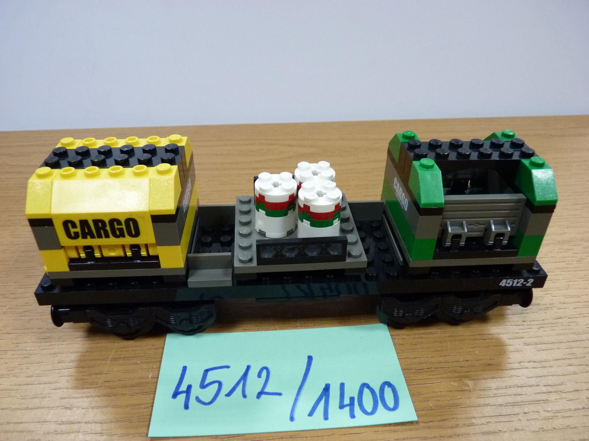 LEGO Teherszállító vonat - Kockafalu