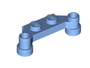 Módosított lapos elem 1 x 4 - Kockafalu