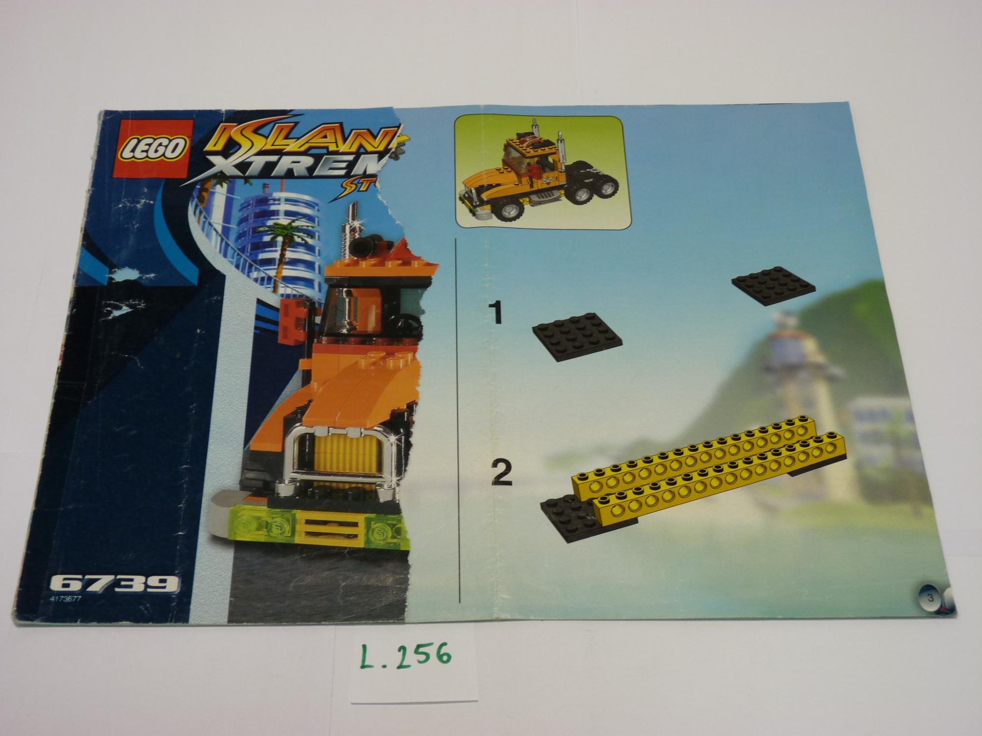 Lego Island Xtreme Stunts 6739 - CSAK ÖSSZERAKÁSI ÚTMUTATÓ - Kockafalu