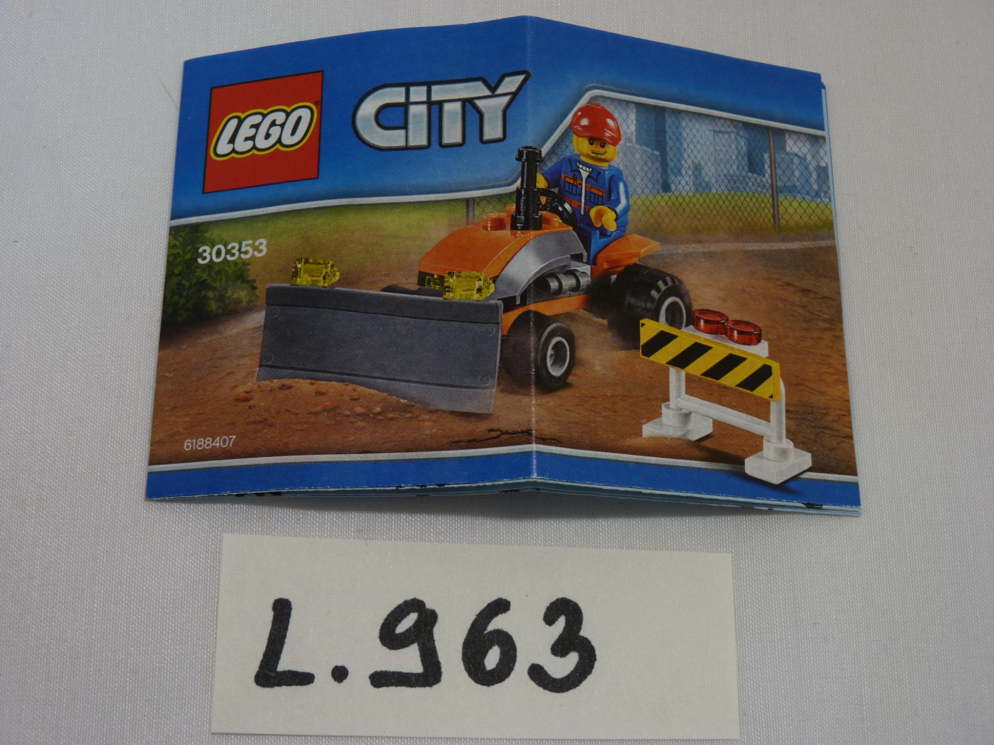 Lego City 30353 - CSAK ÖSSZERAKÁSI ÚTMUTATÓ! - Kockafalu